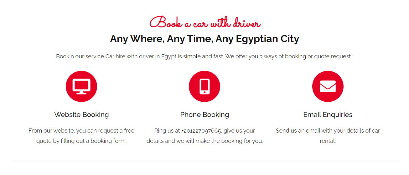 How to book a car with driver from Mina Private Car