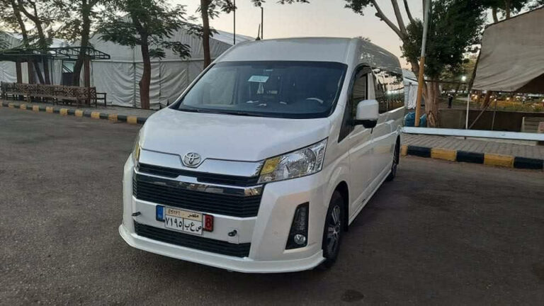 Rent a Toyota Hiace with driver in Egypt